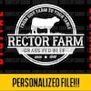 Cattle & Company Logo Design - Hand Drawn Farm Branding - Cattle ...