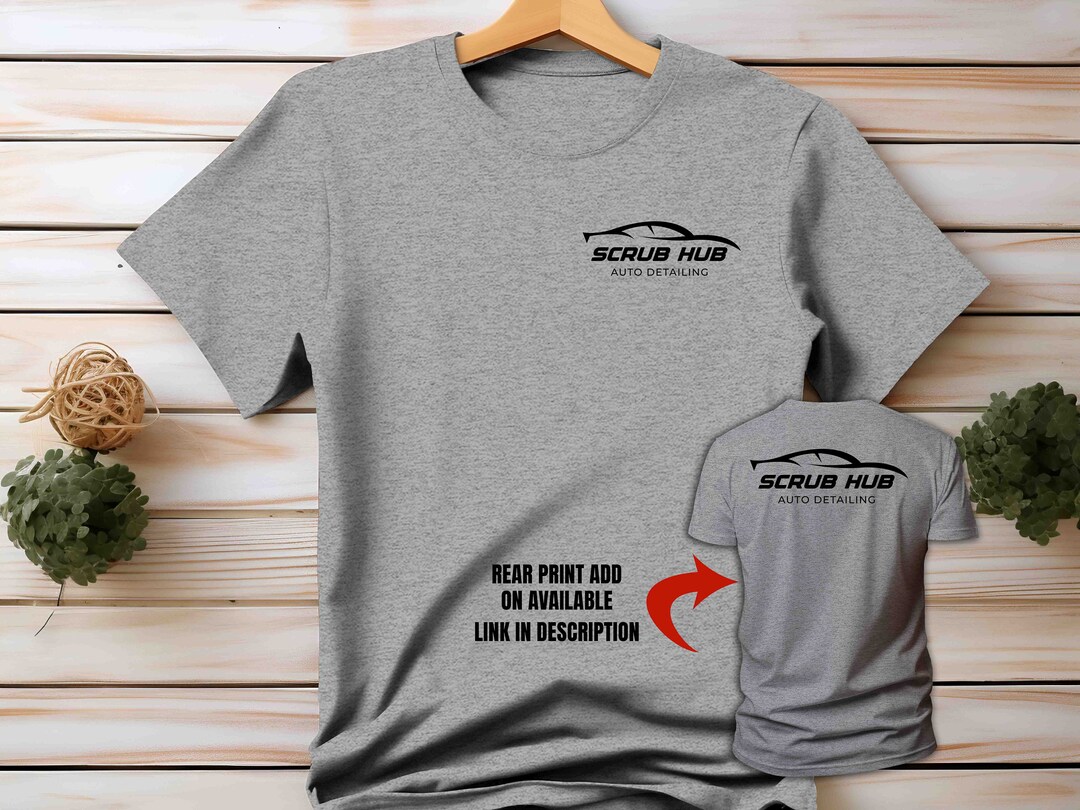 Custom Auto Detailing Tshirt Personalized Auto Detailer Shirt Gift Idea ...