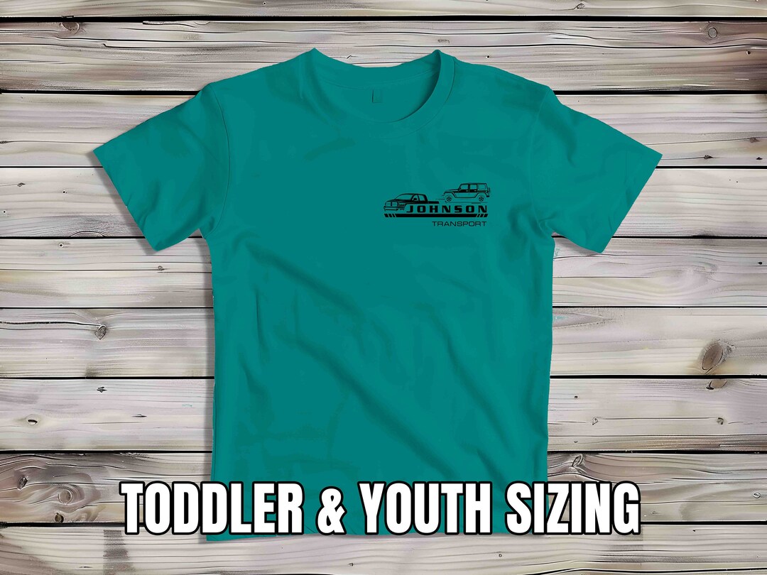 Custom Transport Shirt Personalized Trucking Hauling Shirt Flatbed Tee ...