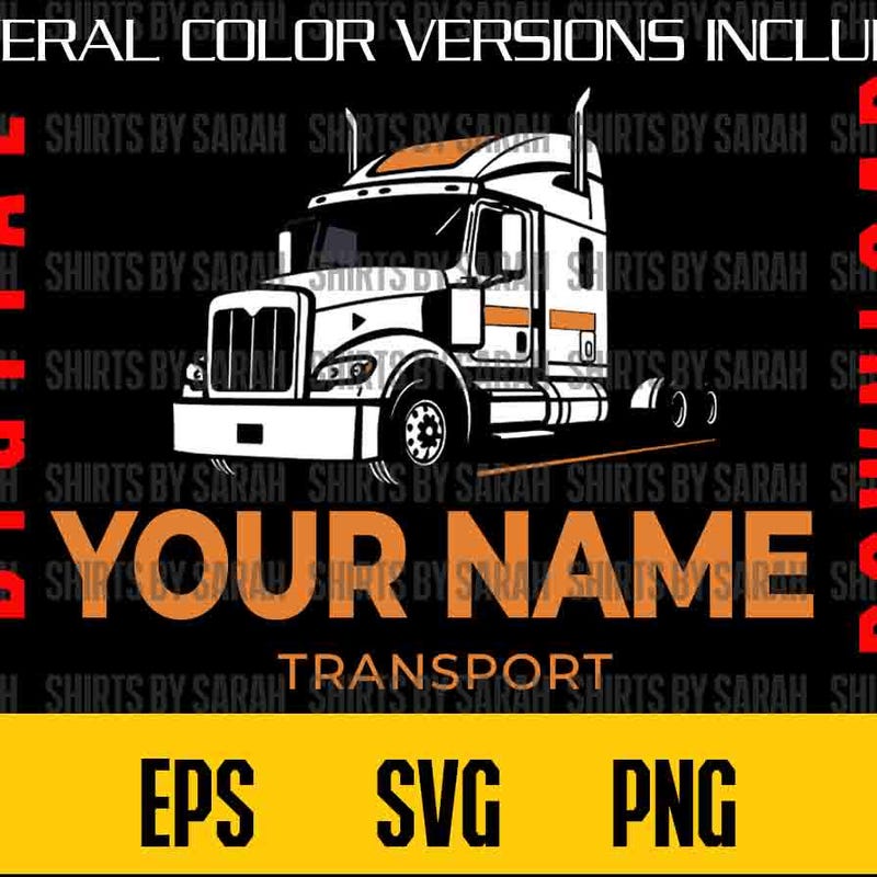 Hot Shot Trucking Logo - Etsy