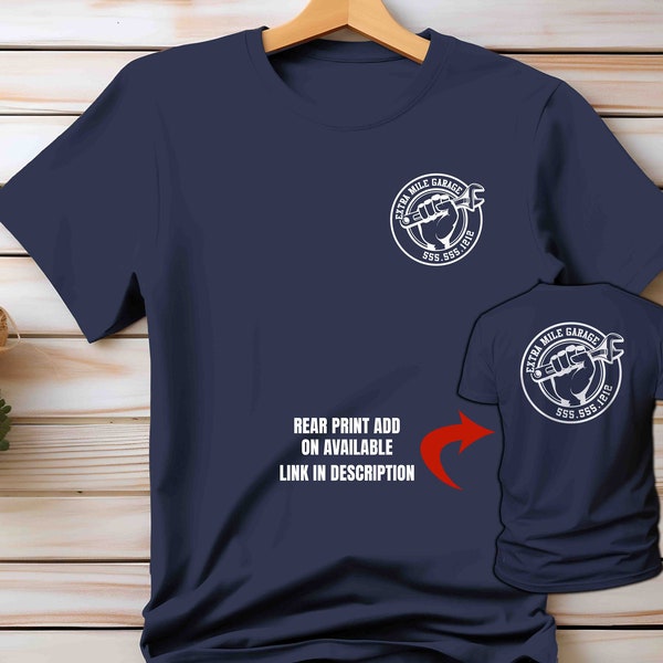 Personalized Mechanic Mens Tshirt - Etsy