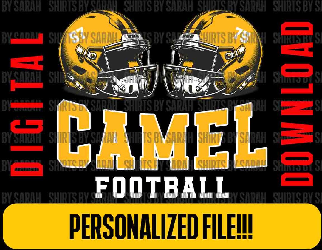 Custom Football Team Logo: 2 Players Design (digital Download) - Etsy