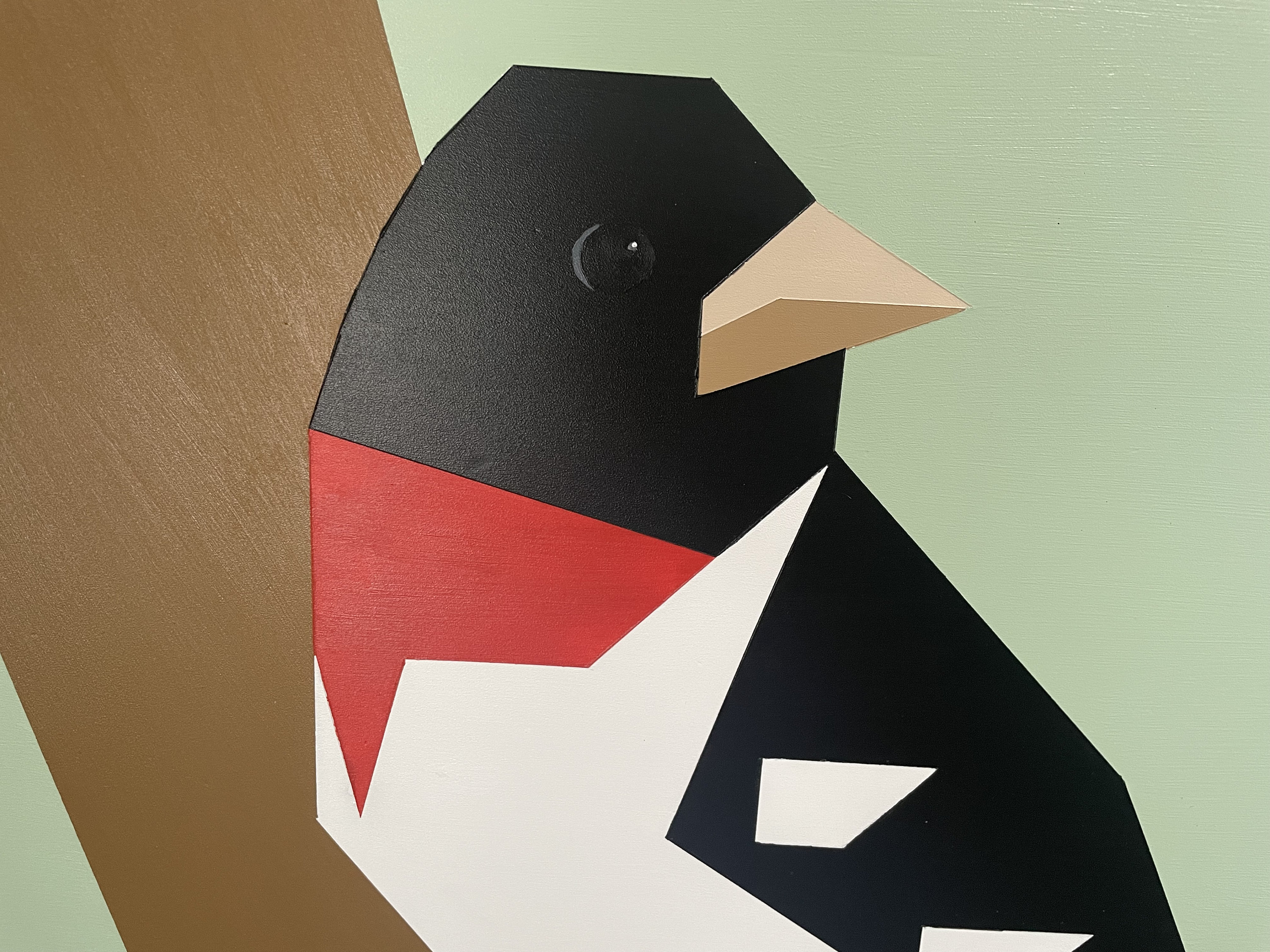 Pattern for Barn Quilt | Rose-breasted Grosbeak | All Levels - Etsy