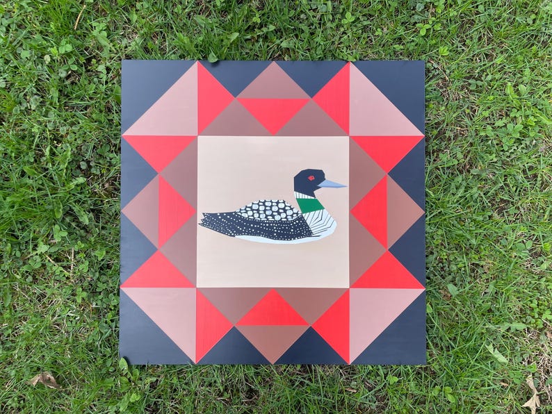 Loon Barn Quilt - Etsy