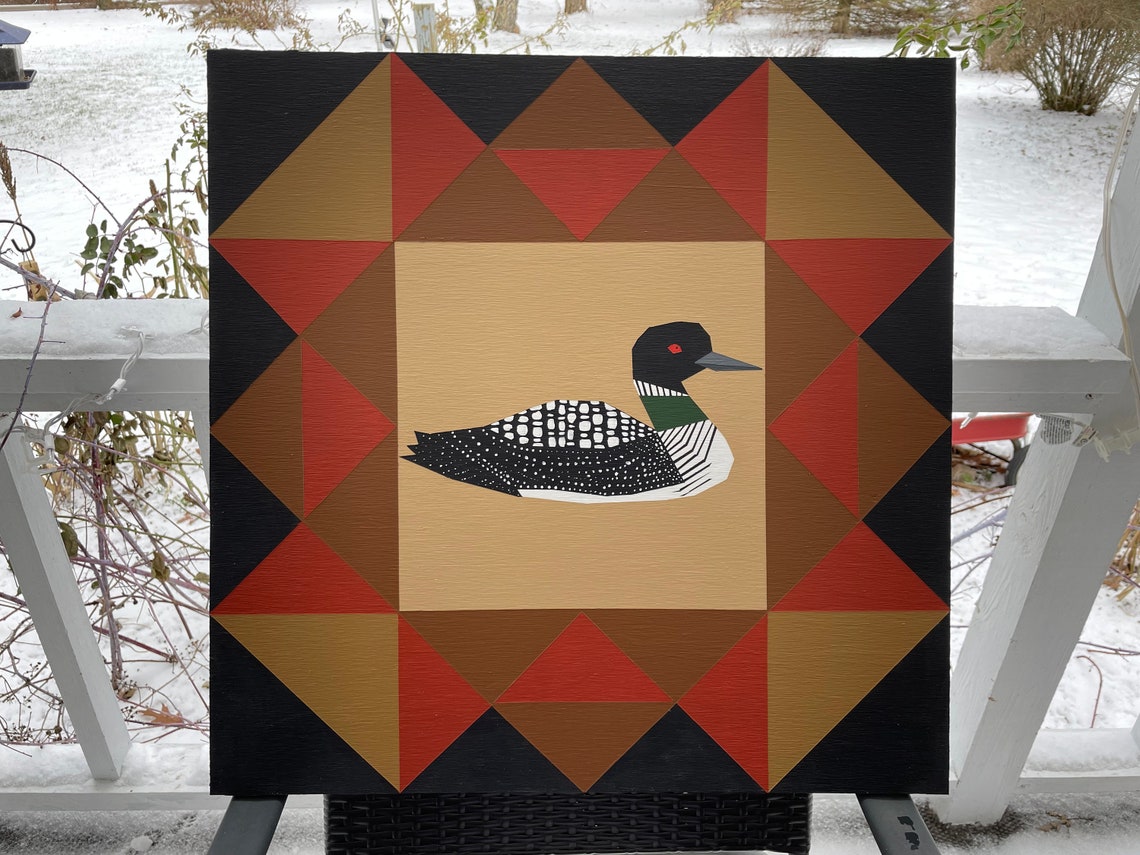 Loon Barn Quilt - Etsy