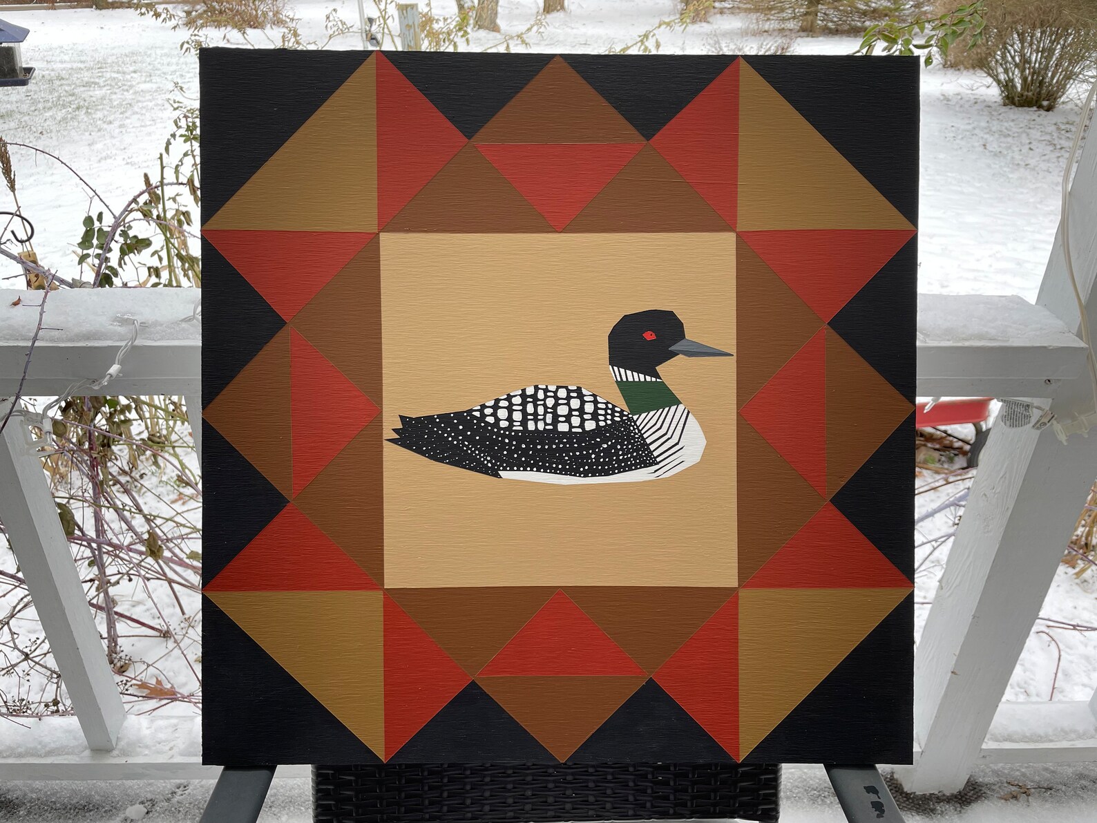 Loon Barn Quilt - Etsy