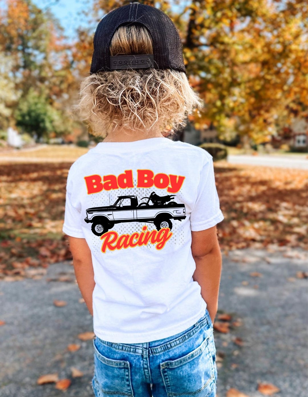 Bad Boy Racing Youth and Toddler Tee, Dirt Bike Kid Shirt, Racing Fan ...