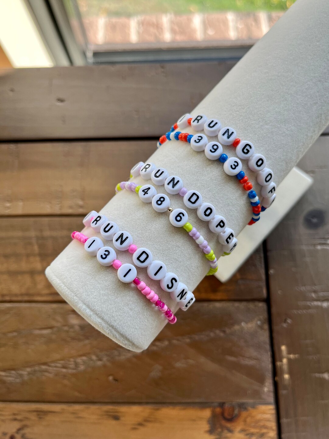 Disney Dopey Goofy and Princess Inspired Motivational Bracelet Set - Etsy