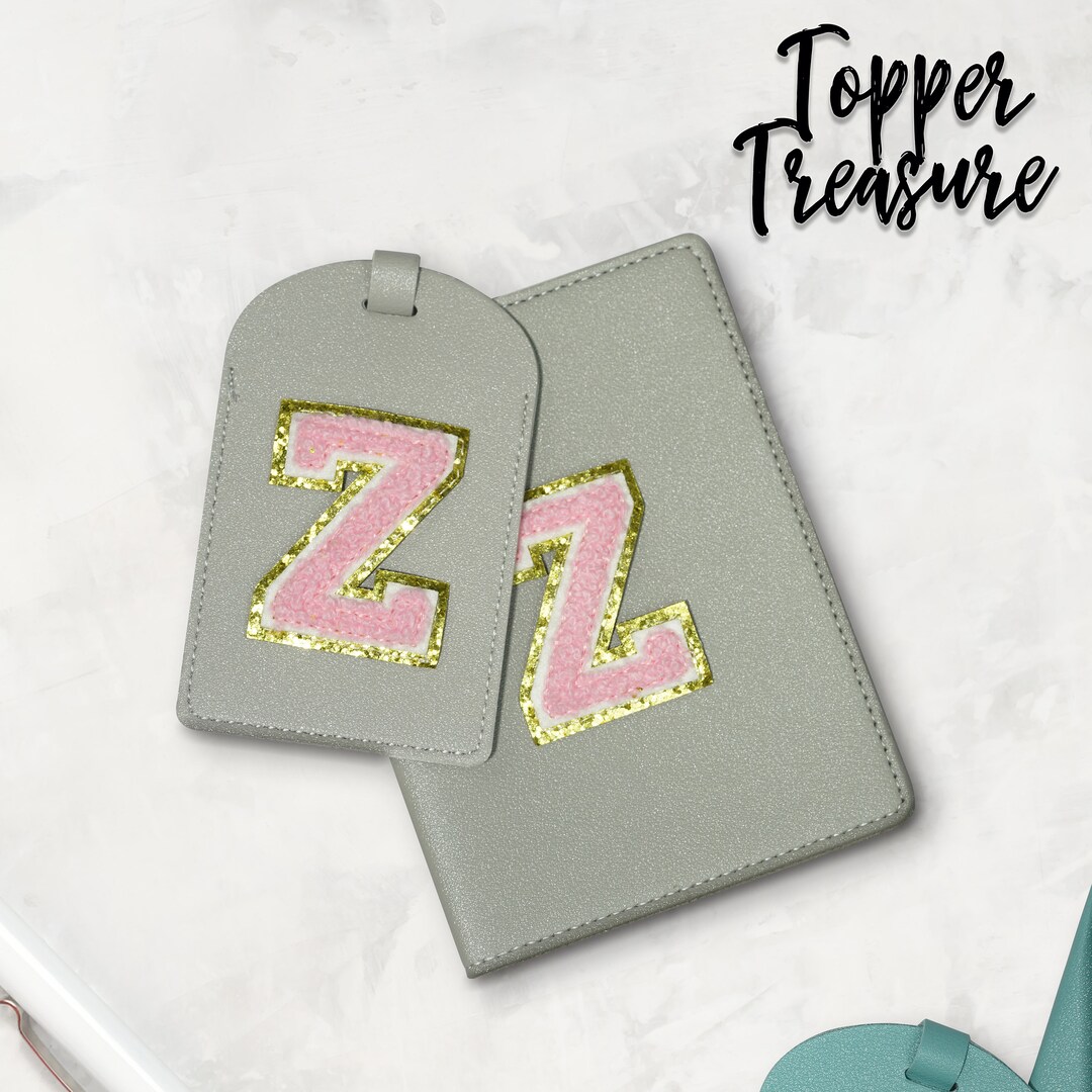 Personalized Monogrammed Luggage Tag, Custom Luggage Tag With Initials ...
