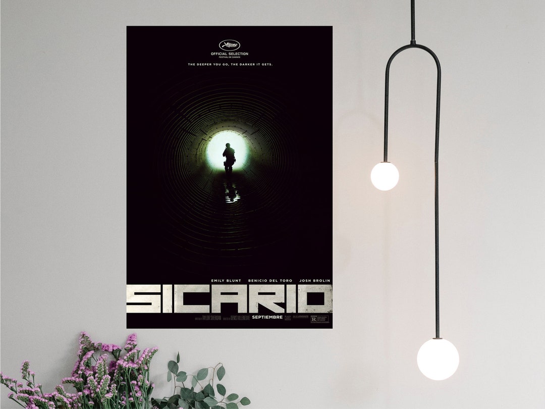 Sicario Movie Poster 2023 Film Canvas Prints Poster Gift Room Decor ...