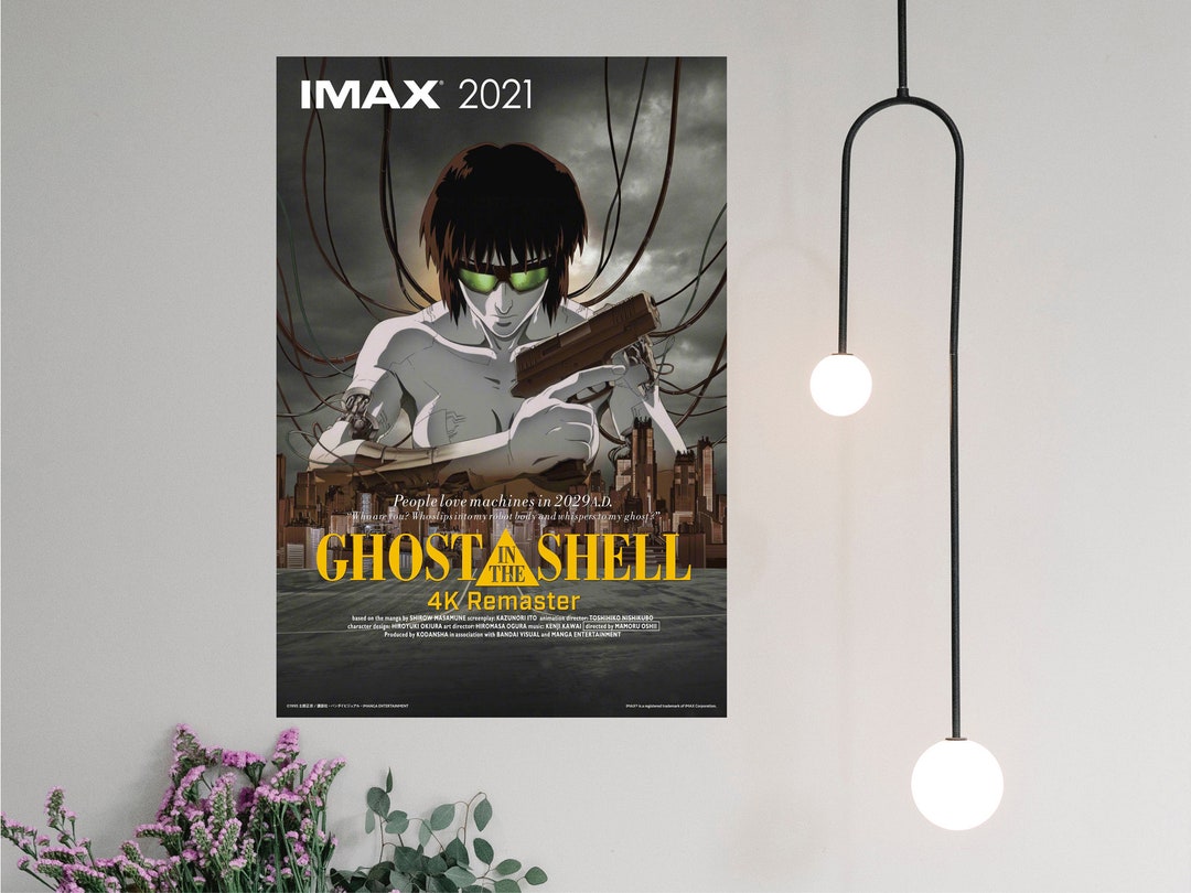 Ghost In The Shell Movie Poster 2023 Film Canvas Prints Poster Gift