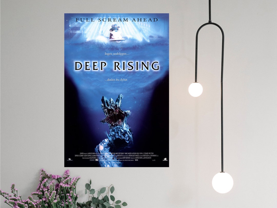 Deep Rising Movie Poster 2023 Film Canvas Prints Poster Gift Room Decor ...