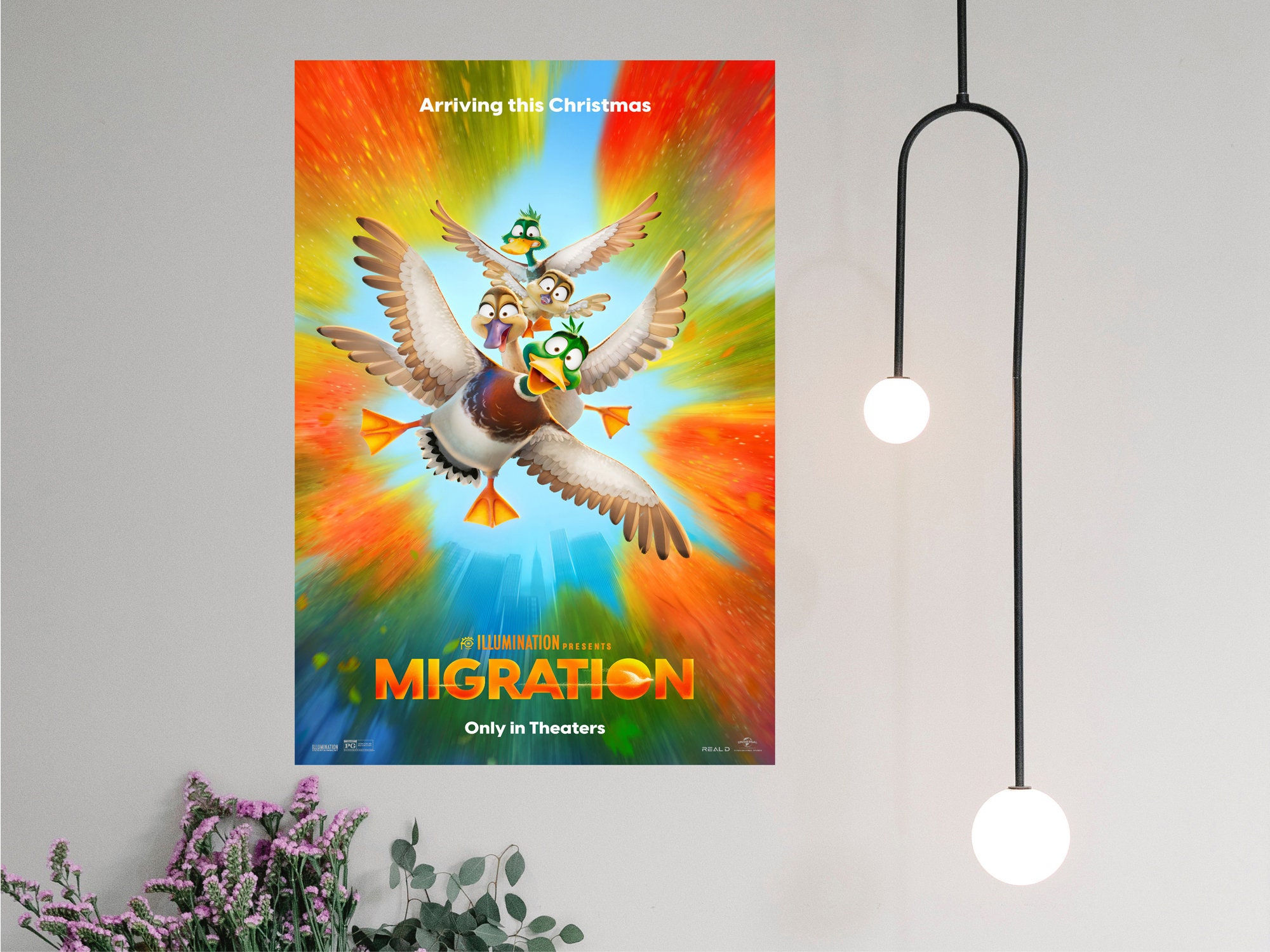Migration Movie Poster 2023 Film, Room Decor sold by Shakuro Inc | SKU ...