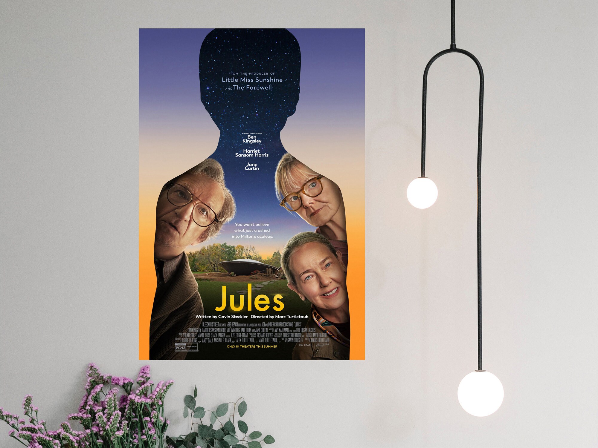 Jules Movie Poster 2023 Film Canvas Prints Poster Gift Room Decor Wall ...