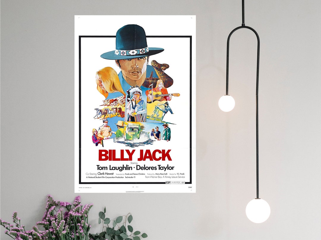 Billy Jack Movie Poster 2023 Film Canvas Prints Poster Gift Room Decor ...