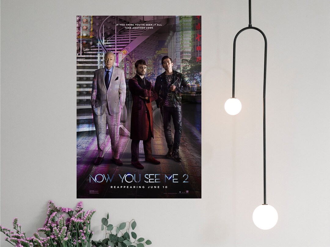Now You See Me 2 Movie Poster 2023 Film Canvas Prints Poster Gift Room ...
