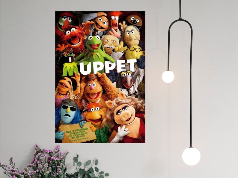 The Muppet Movie Movie Poster 2023 Film Canvas Prints Poster Gift Room ...