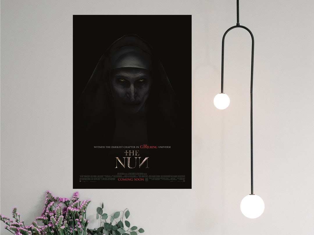 The Nun Movie Poster 2023 Film Canvas Prints Poster Gift Room Decor ...