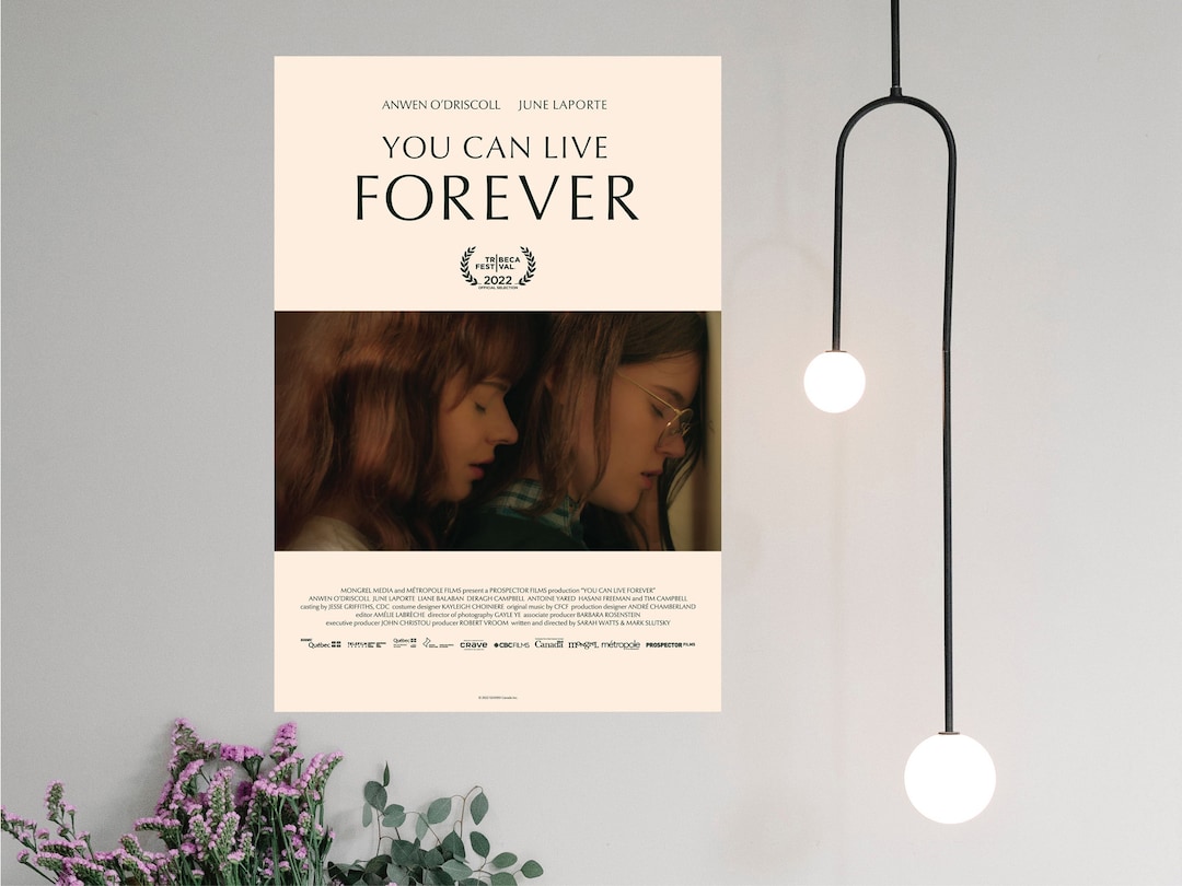 You Can Live Forever Movie Poster 2023 Film Canvas Prints Poster Gift ...