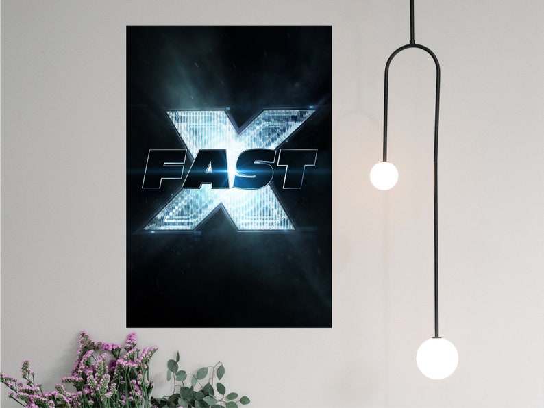 Fast X Movie Poster 2023 Film Canvas Prints Poster Gift Room Decor Wall ...