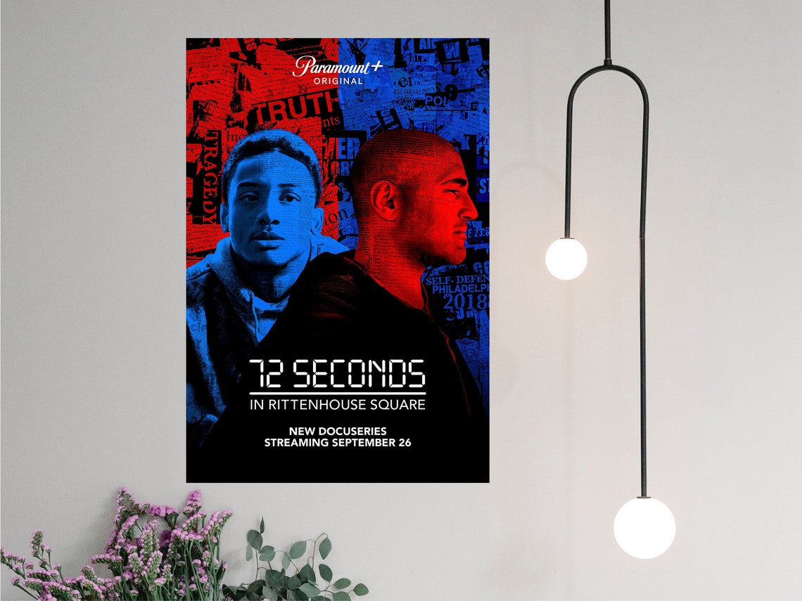 72 Seconds in Rittenhouse Square Movie Poster 2023 Film Canvas Prints ...