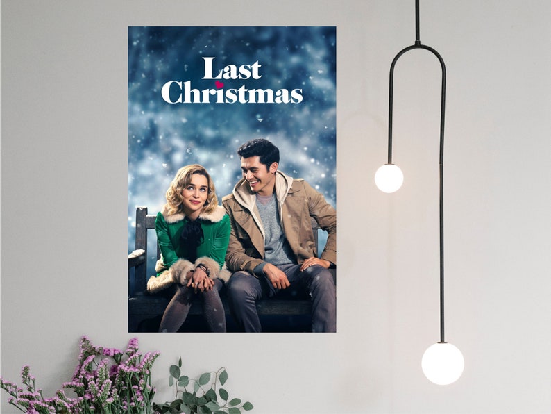 Last Christmas Movie Poster 2023 Film Canvas Prints Poster - Etsy