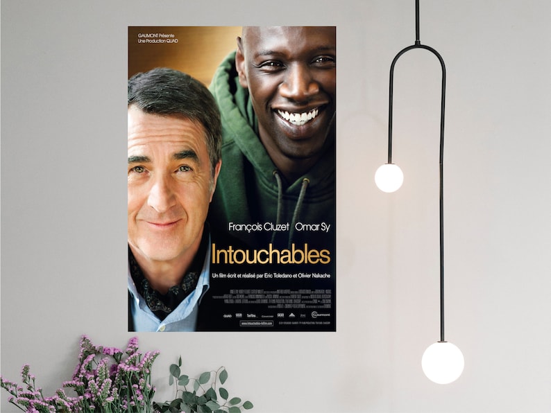 Intouchables Movie Poster 2023 Film Canvas Prints Poster Gift Room ...