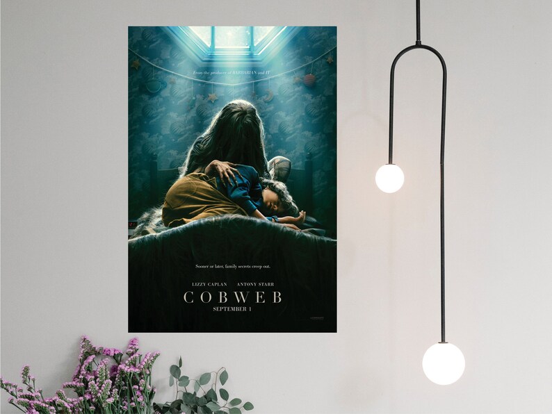 Cobweb Movie Poster 2023 Film Canvas Prints Poster Gift Room Decor Wall ...