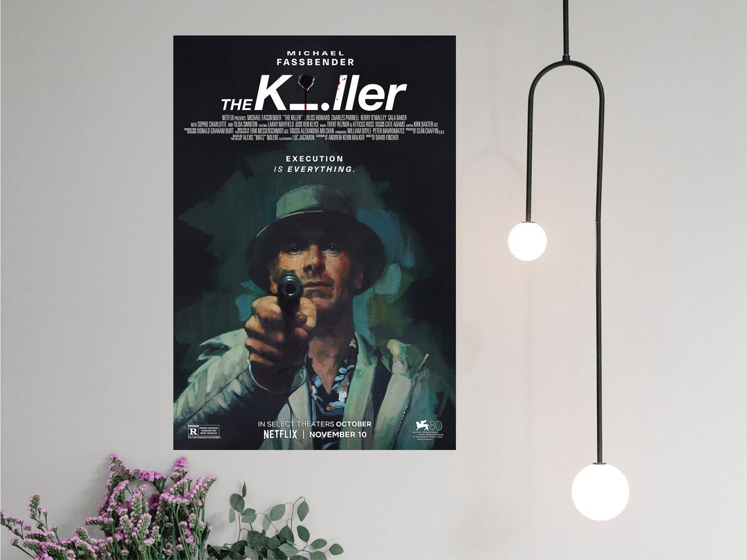 The Killer Movie Poster 2023 Film Canvas Prints Poster Gift Room Decor ...