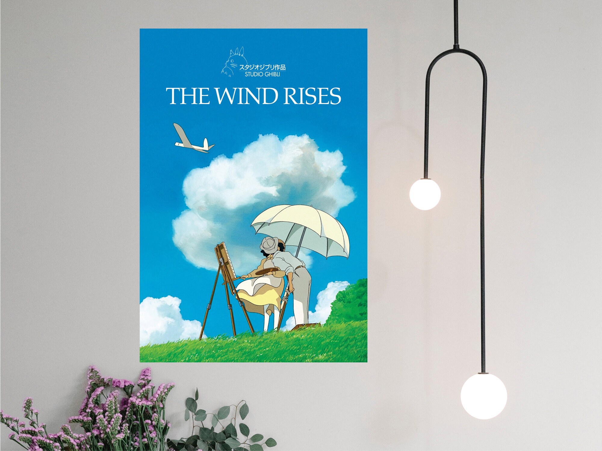 The Wind Rises Movie Poster 2023 Film Canvas Prints Poster Gift Room ...