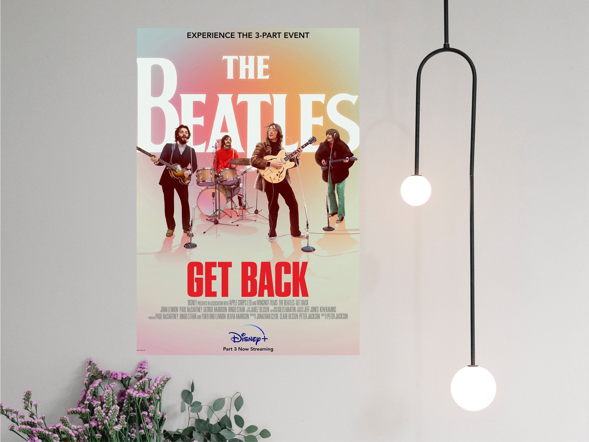 The Beatles Get Back Movie Poster 2023 Film Canvas Prints - Etsy