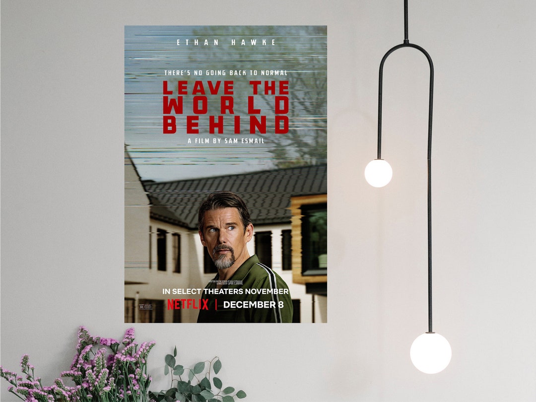 Leave the World Behind Movie Poster 2023 Film Canvas Prints Poster Gift ...