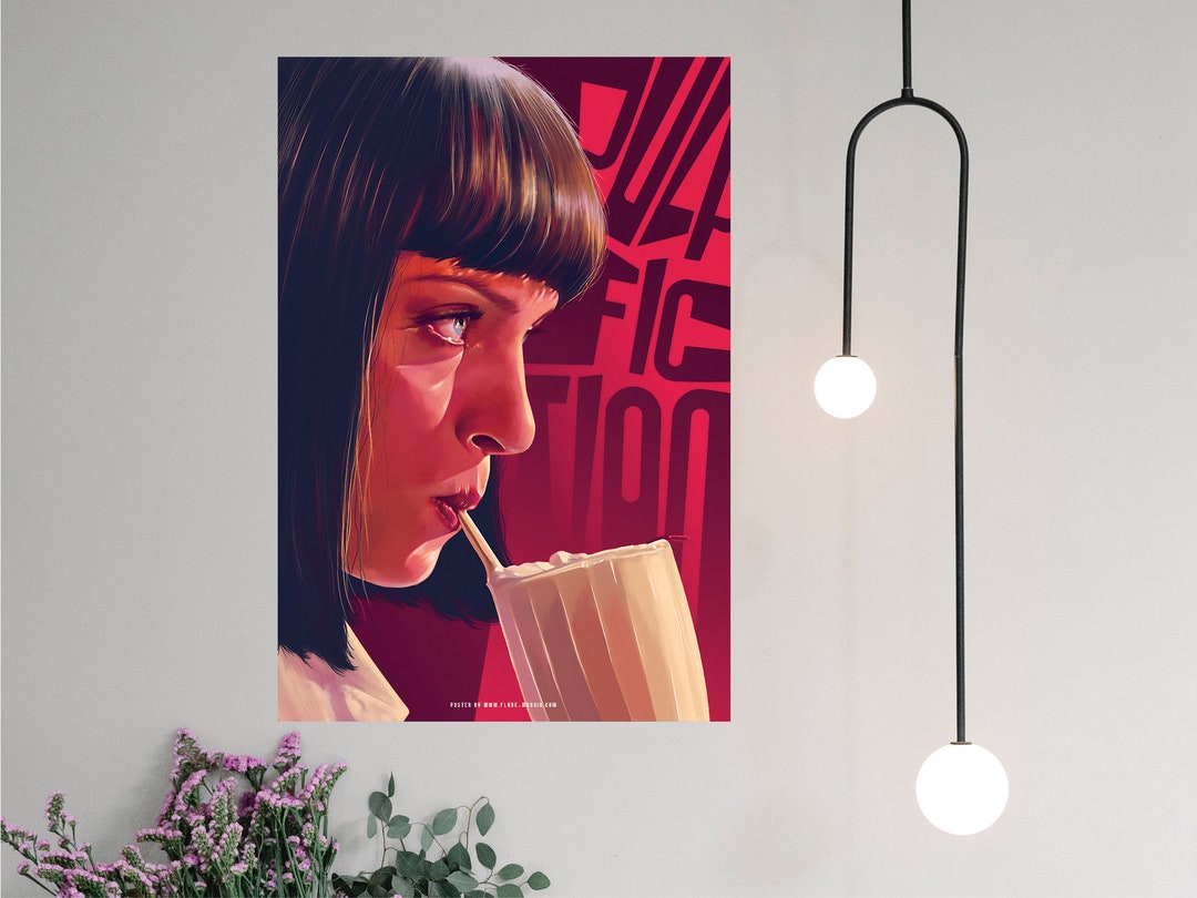 Pulp Fiction Movie Poster 2023 Film Canvas Prints Poster - Etsy
