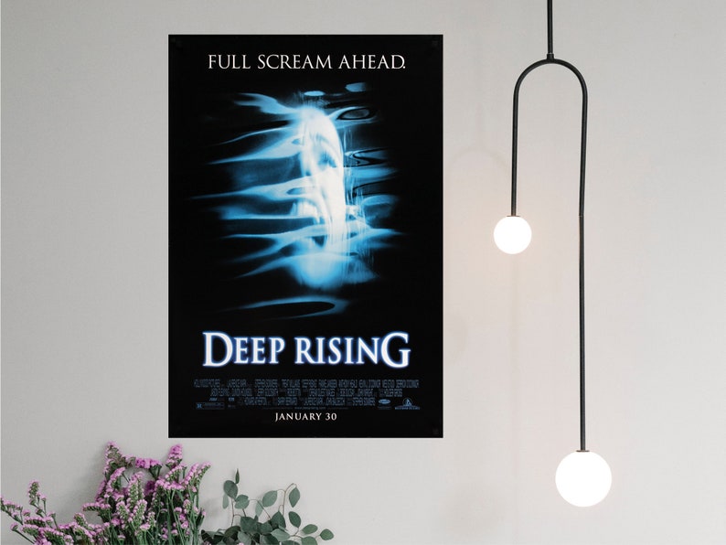 Deep Rising Movie Poster 2023 Film Canvas Prints Poster Gift Room Decor ...