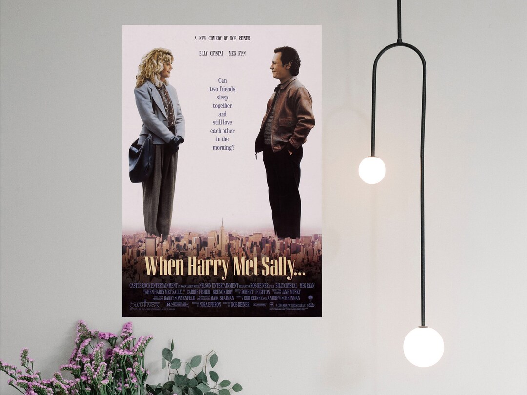 When Harry Met Sally Movie Poster 2023 Film Canvas Prints Poster Gift ...