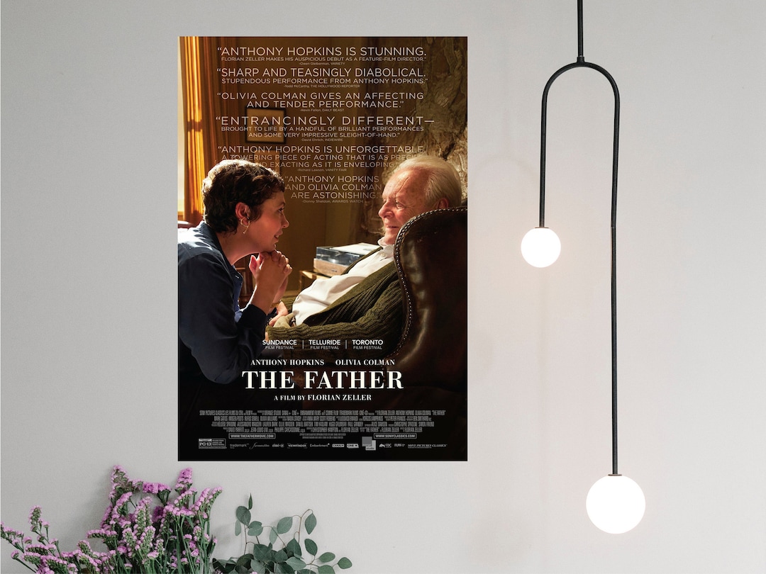 The Father Movie Poster 2023 Film Canvas Prints Poster Gift Room Decor ...