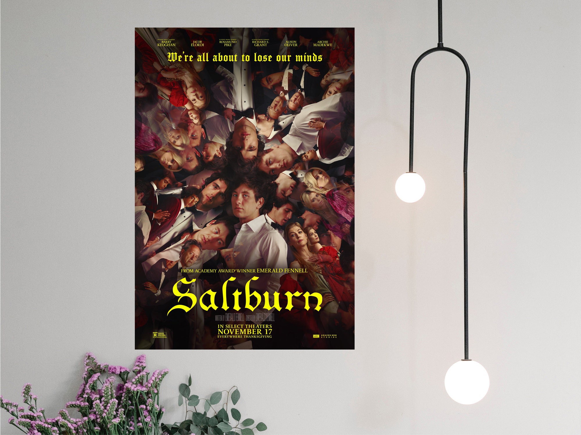 Saltburn Movie Poster 2023 Film - Canvas prints Poster Gift sold by ...