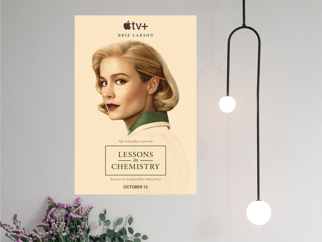 Lessons in Chemistry Movie Poster 2023 Film Canvas Prints Poster Gift ...