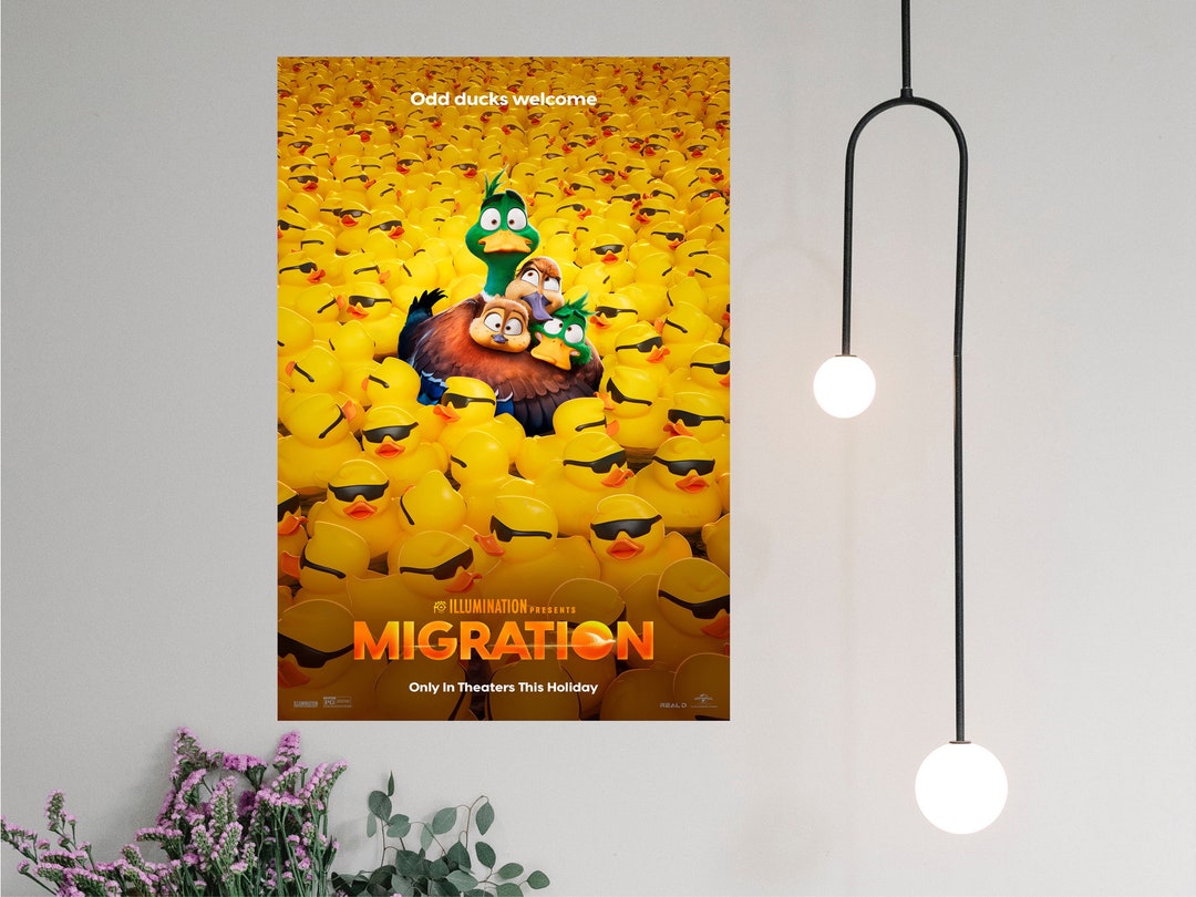 Migration Movie Poster 2023 Film Canvas Prints Poster Gift - Etsy