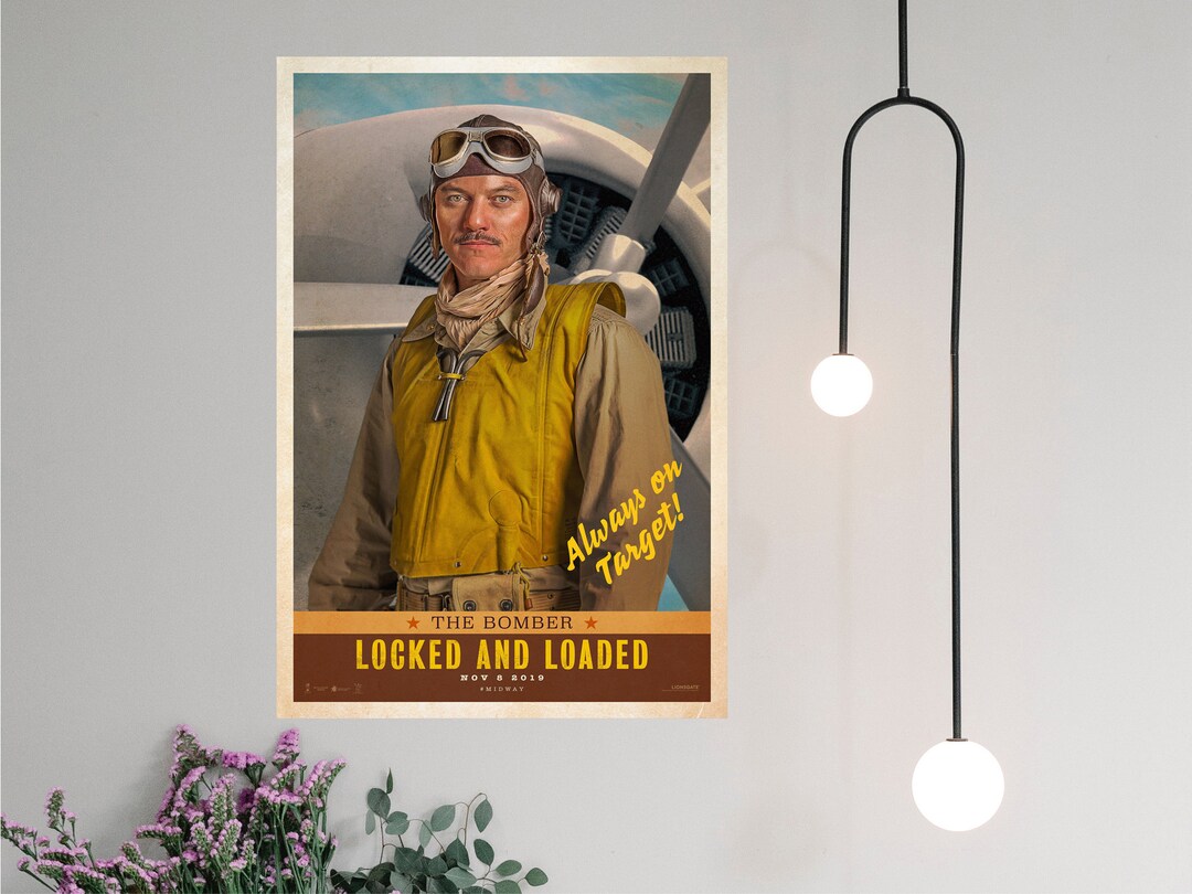 Midway Movie Poster 2023 Film Canvas Prints Poster Gift Room Decor Wall ...