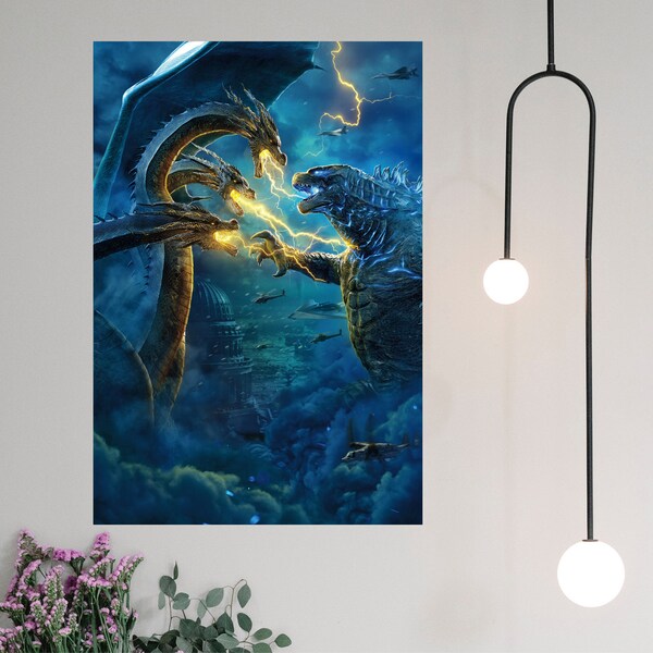 Godzilla Room Decor - Etsy