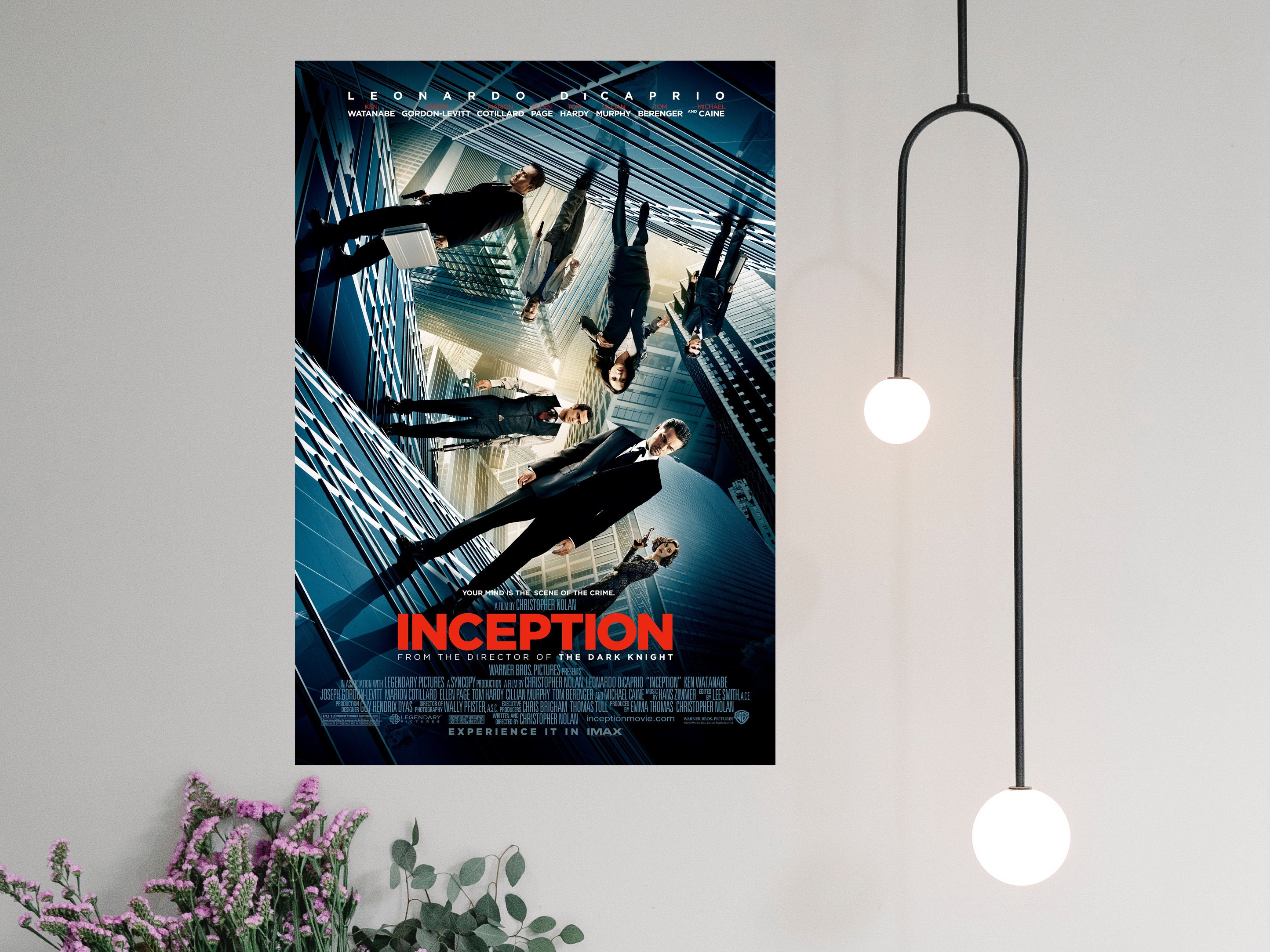 Inception Movie Poster 2023 Film - Silk Fabric Cloth prints Poster sold ...