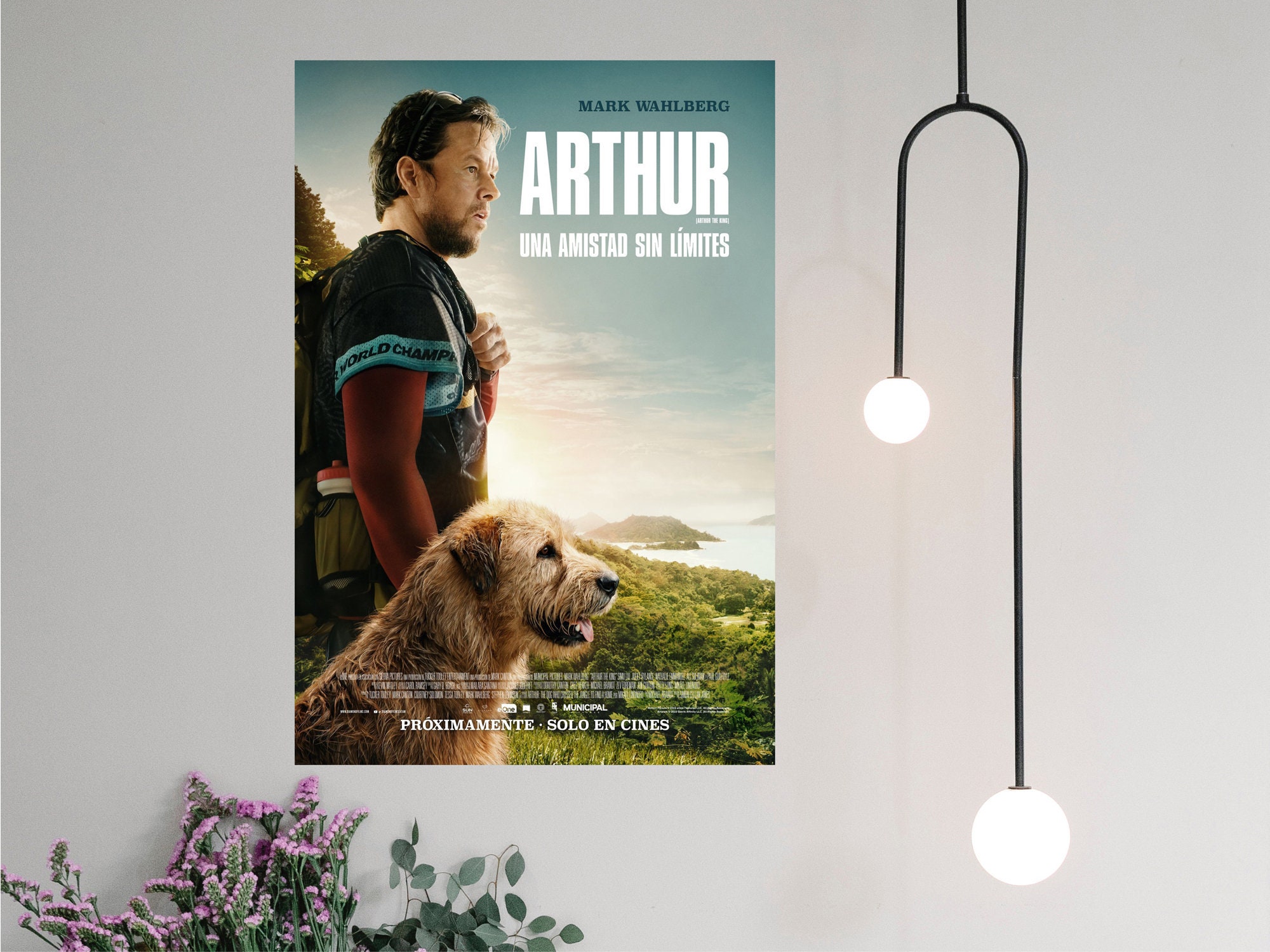Arthur the King Movie Poster 2023 Film Canvas Prints Poster Gift Room ...