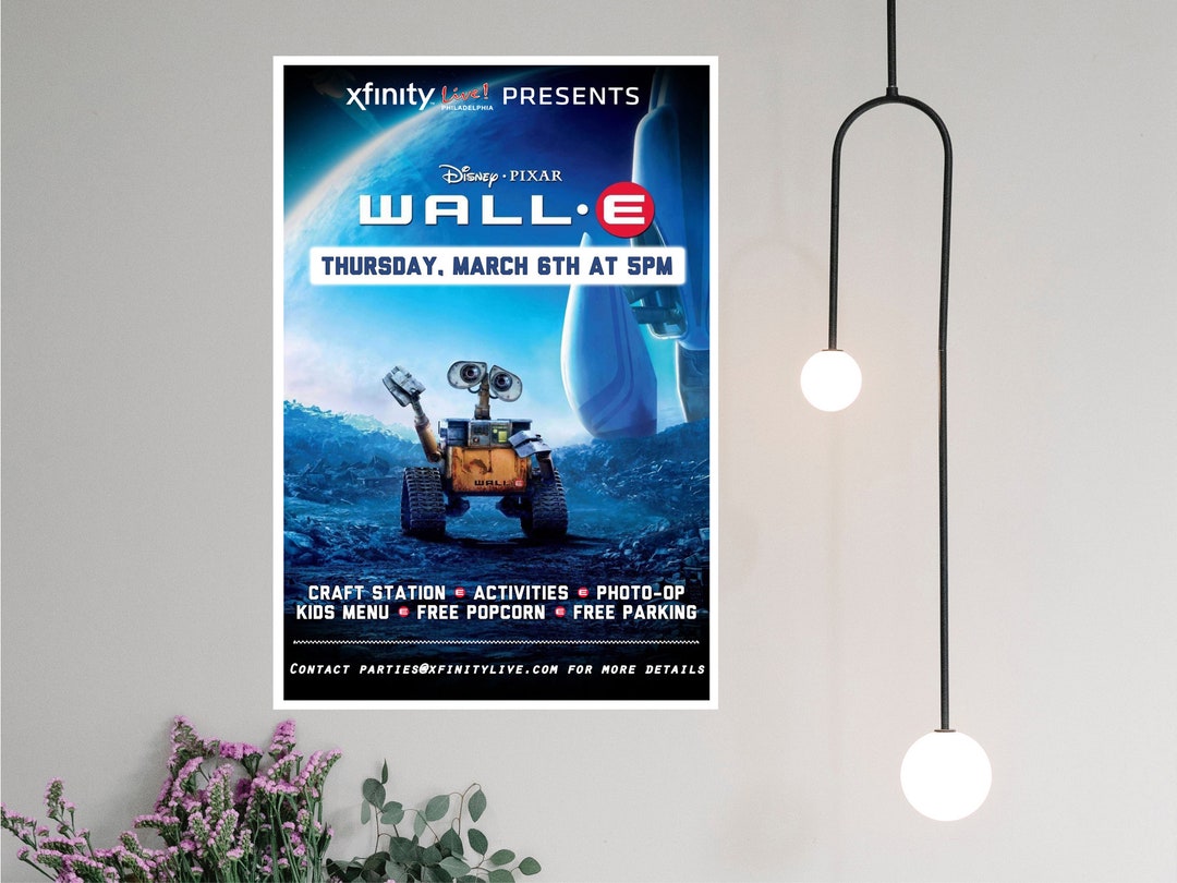 WALLE Movie Poster 2023 Film Canvas Prints Poster Gift Room Decor Wall ...
