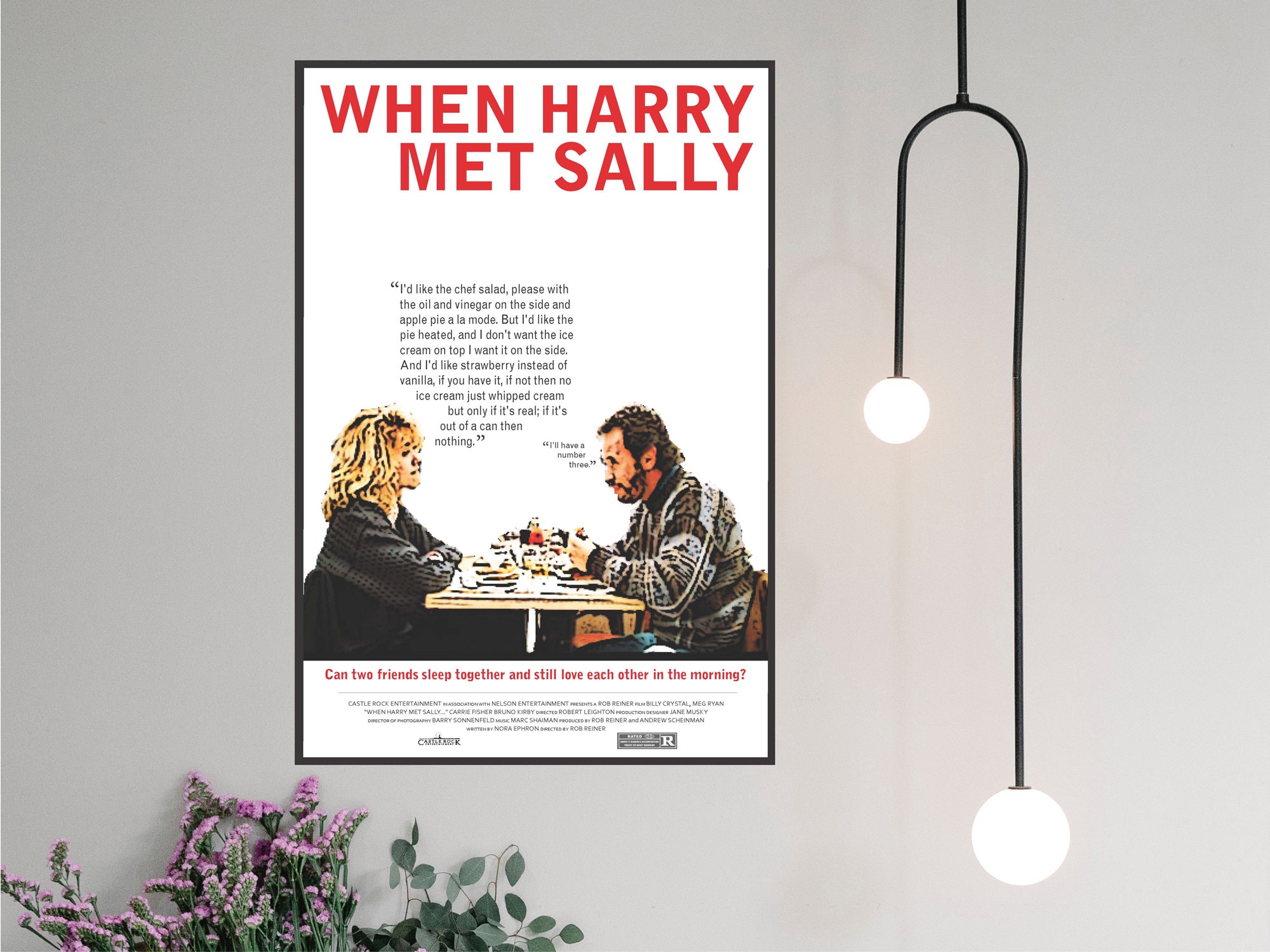 When Harry Met Sally Movie Poster 2023 Film Canvas Prints Poster Gift ...