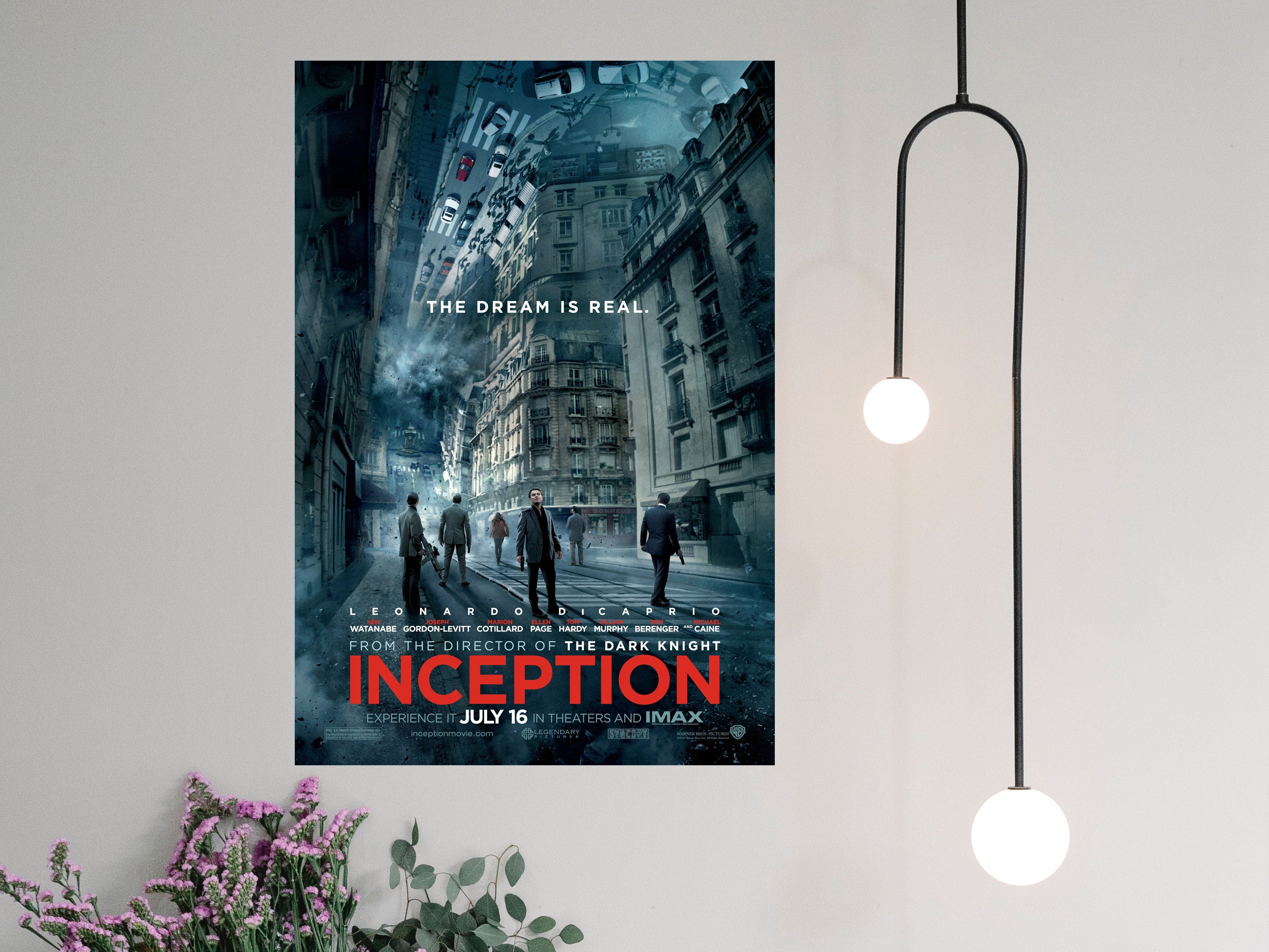 Inception Movie Poster 2023 Film - Silk Fabric Cloth prints Poster sold ...