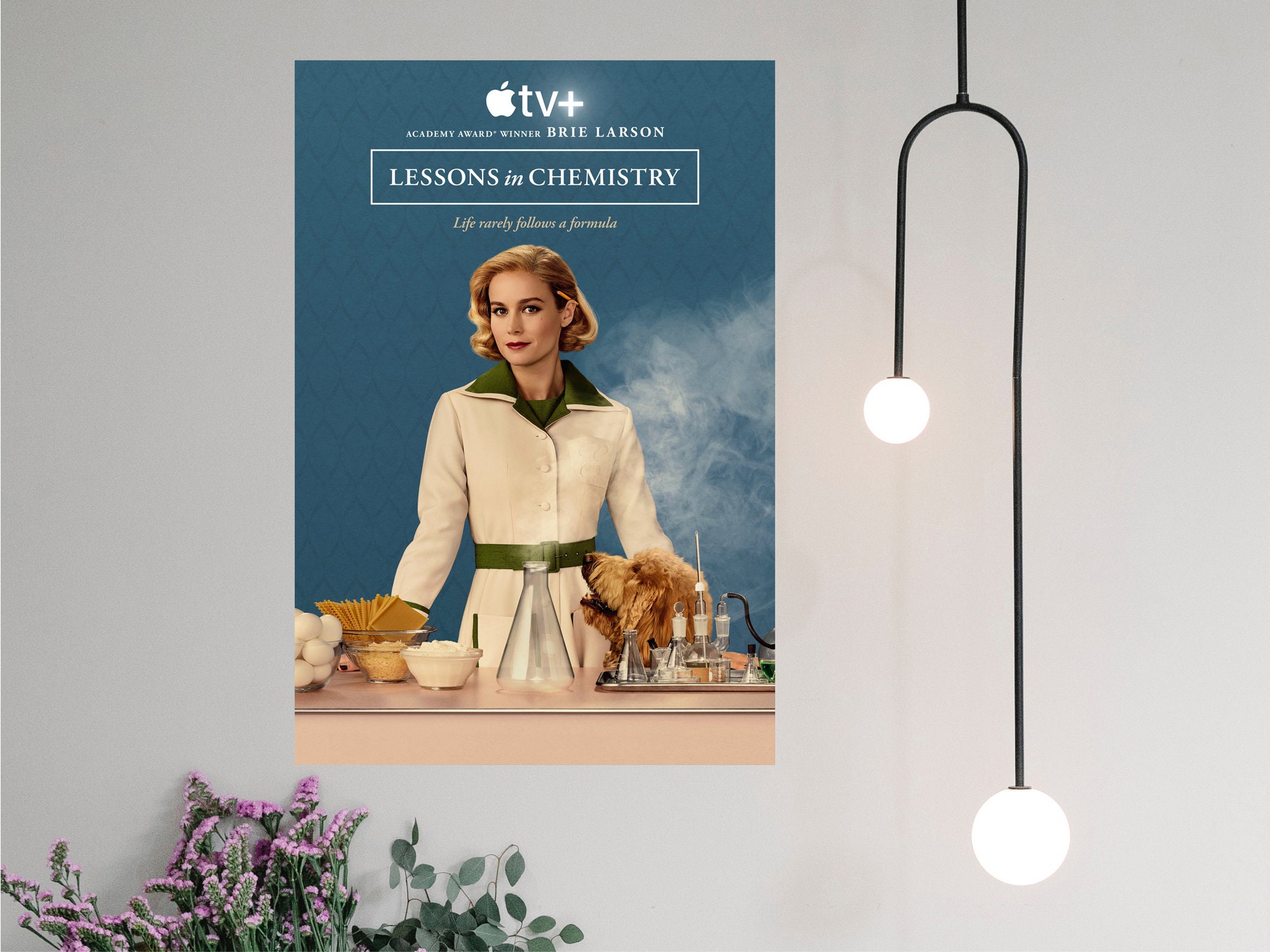 Lessons in Chemistry Movie Poster 2023 Film Canvas Prints Poster Gift ...