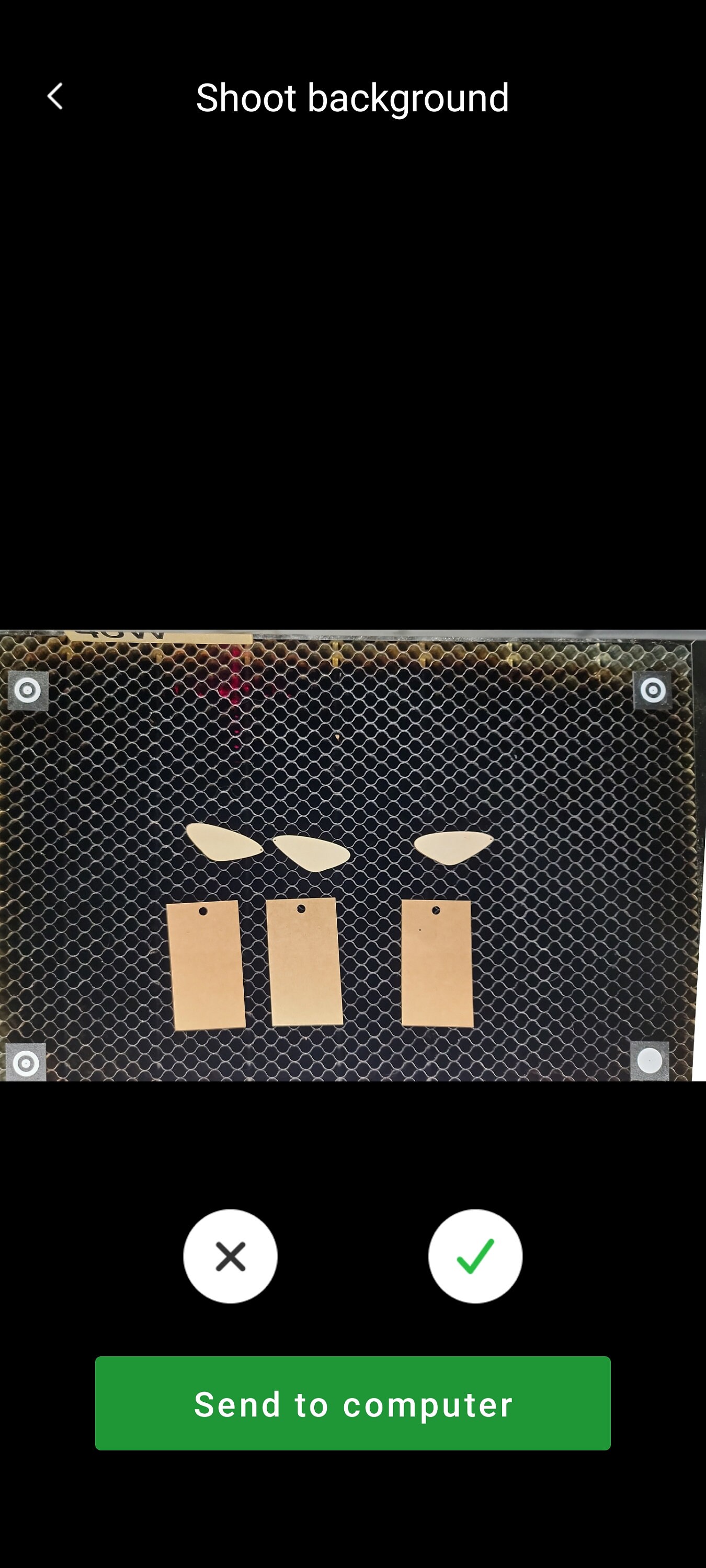 DIGITAL: Xtool S1 Camera Positioning Target Honeycomb Clips - Etsy