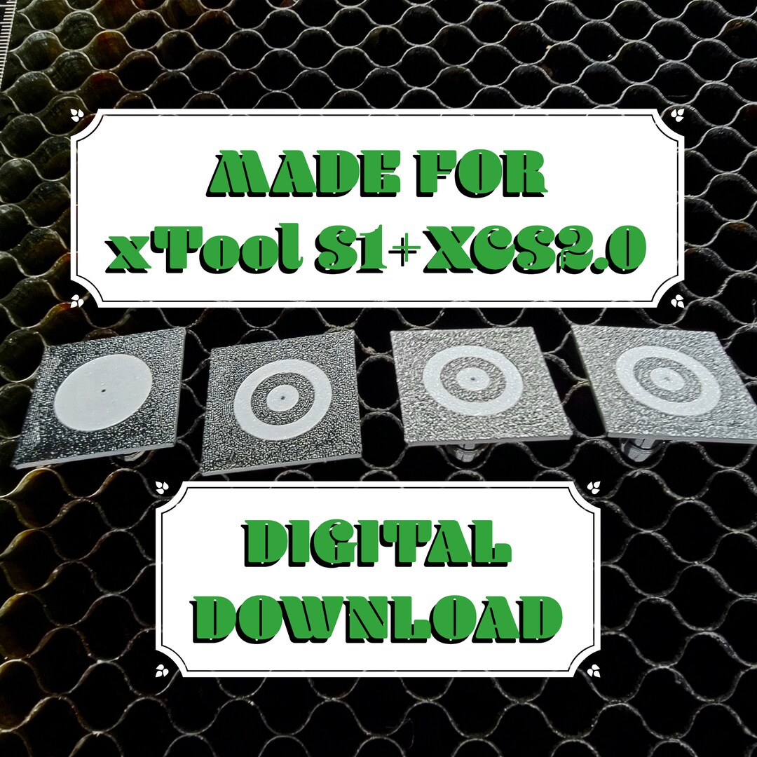 DIGITAL: Xtool S1 Camera Positioning Target Honeycomb Clips - Etsy