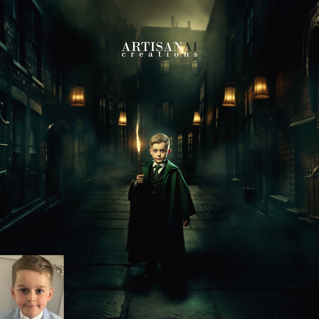 Portrait From Photo, Wizard Portrait, Personalized Portrait, AI ...